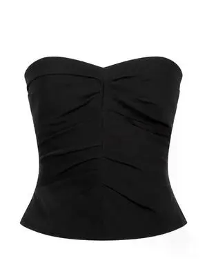 THE SEI Pleated Strapless Bustier