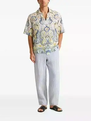Orlebar Brown Vincent Paisley-print Shirt