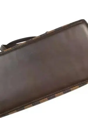 LOUIS VUITTON Damier Ebène Cabas Piano Tote Bag