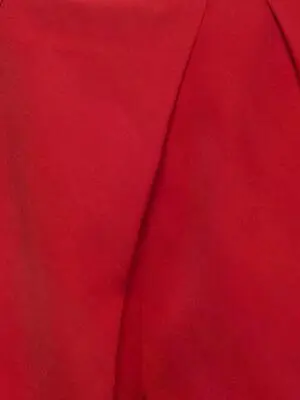 Emporio Armani Pleated Tape Trousers - Red