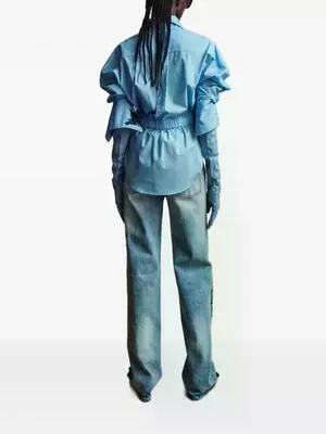 Hellessy Hellesy Aki Crystal-embellished Drawstring Jeans