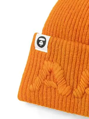 AAPE BY *A BATHING APE Logo Embroidered Beanie