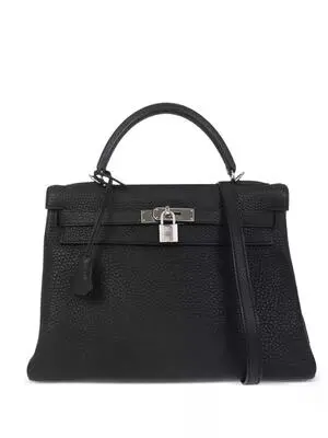 Hermès Togo Kelly 32 Handbag - Black