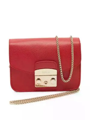 Furla Metropolis Mini Crossbody Bag - Red