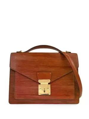 LOUIS VUITTON Monceau 28 Epi Handbag - Brown