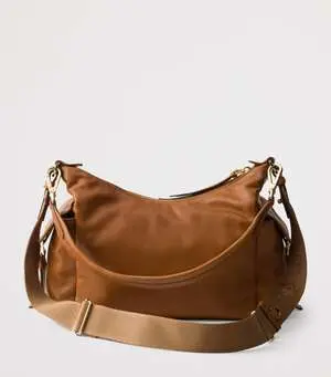 Prada Nappa Leather Explore Shoulder Bag - Brown