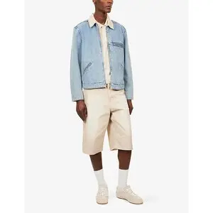 Paige Laughlin Zip-up Denim Jacket - Moby