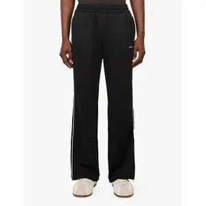 REPRESENT Taped-trim Embroidered Jersey Track Pants