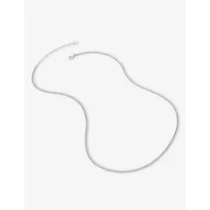 Monica Vinader Recycled Sterling Beaded Curb Chain Necklace