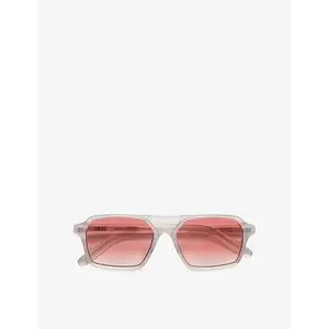 RETROSUPERFUTURE Maison Margiela Lunettes 7 Nacrees Irregular-frame Sunglasses - Clear