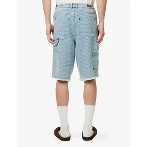 HONOR THE GIFT Novelty Frayed Denim Shorts