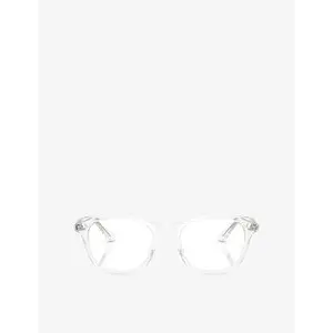 Ray-ban Rb5451 Round-frame Acetate Eyeglasses - Clear
