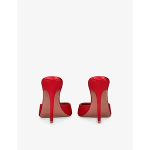 Amina Muaddi Elodie 105 Satin Slipper