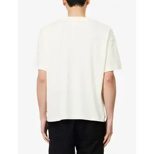 HONOR THE GIFT Don't Overthink It Embroidered Cotton T-shirt