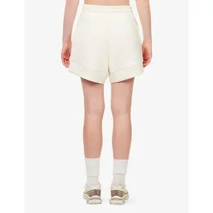 Varley High-rise Jersey Shorts - Pristine
