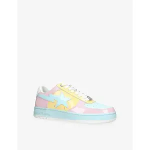 A BATHING APE Sta Icon #6 M2 Leather Trainers