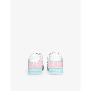 A BATHING APE Sta Icon #6 M2 Leather Trainers