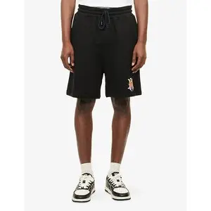 Amiri Ma Surf Cotton Jersey Track Shorts