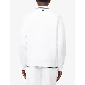 Lacoste Heritage Tennis Quarter-zip Jersey Sweatshirt