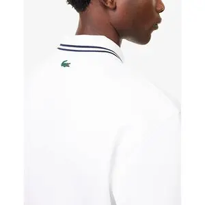 Lacoste Heritage Tennis Quarter-zip Jersey Sweatshirt