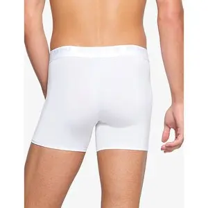 SKIMS Stretch 3-inch Pack Of Three Modal-jersey Boxer Briefs