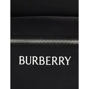 Burberry Logo Print Nylon Backpack