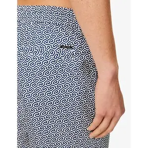 BELIER Bélier Labyrinth Printed Swim Shorts