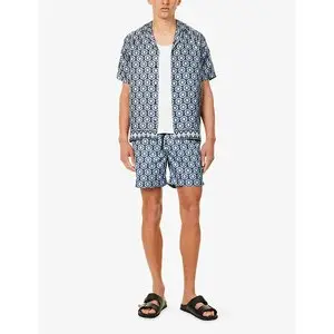 Orlebar Brown Maitan Printed Silk Shirt