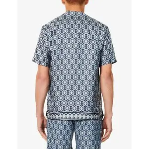Orlebar Brown Maitan Printed Silk Shirt