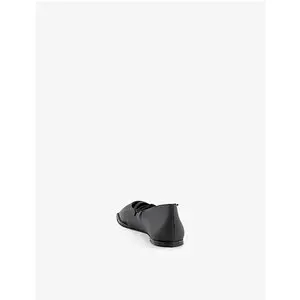 ALOHAS Sway Square-toe Leather Pumps