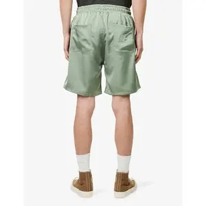 HONOR THE GIFT Drawstring Relaxed-fit Satin Shorts