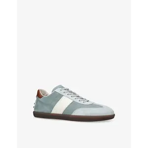 TOD'S Allacciata Cassetta Suede Low-top Trainers