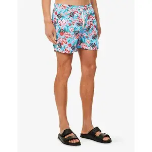 ARRELS BARCELONA Floral Print Swim Shorts