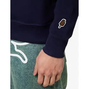 ICECREAM Cone Graphic Zip-up Cotton Hoodie