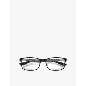 Ray-ban Rb8424 Rectangle Optical Glasses - Black