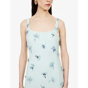 Simkhai Briella Embellished Woven Gown