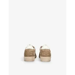 GOLDEN GOOSE Ball Star Suede Trainers - Beige Oth