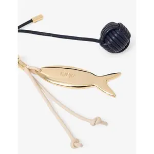 Maje Leather Nautical Charm