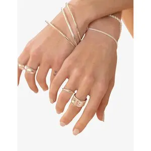 Monica Vinader Deia Ring - Silver
