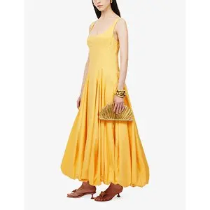 Simkhai Hally Bubble-hem Midi Dress - Mango