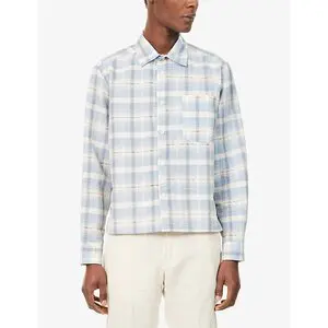 PERCIVAL Jesse Boxy Linen And Cotton-blend Shirt
