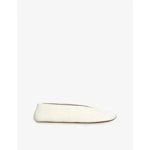 The Row Round Toe Flats For Women