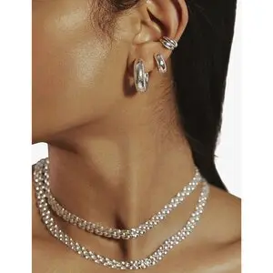 Monica Vinader Heirloom Sterling Chain Necklace