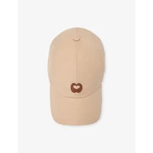 Maje Logo Appliqué Baseball Cap