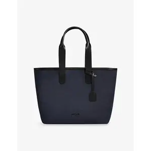 ANTLER Heritage Leather And Canvas Tote Bag