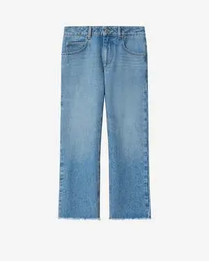 Isabel Marant Étoile Ombela Kick Flare Jeans - Light Blue