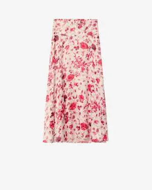 Isabel Marant Étoile Hilza Skirt - Ecru/pink