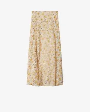 MARANT ETOILE Fran Skirt - Light Yellow/ecru