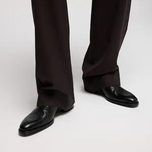 Gucci Leather Lace-up Brogue Shoes