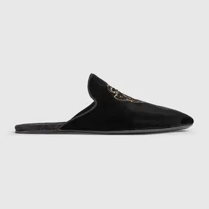 Gucci Ragazzo Slipper Velvet